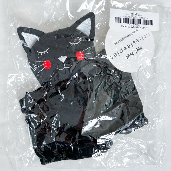 Little Sleepies | Toys | Little Sleepies Black Cat Sleepyhead Lovey Nwt ...